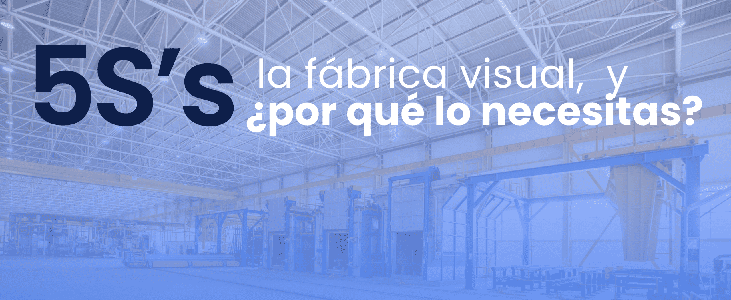 5S’s, la fábrica visual, y por qué lo necesitas | CCM
